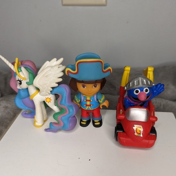 Toys | My Little Pony Dora Grover Sesame Street Figures | Poshmark